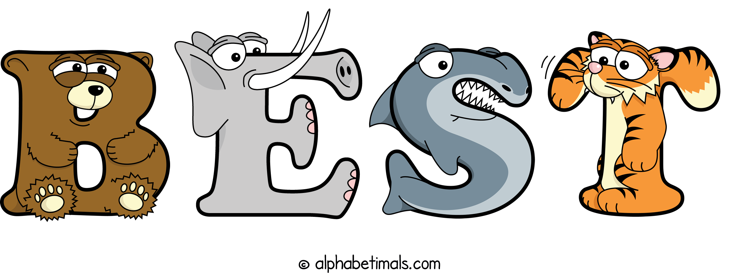 Alphabetimals