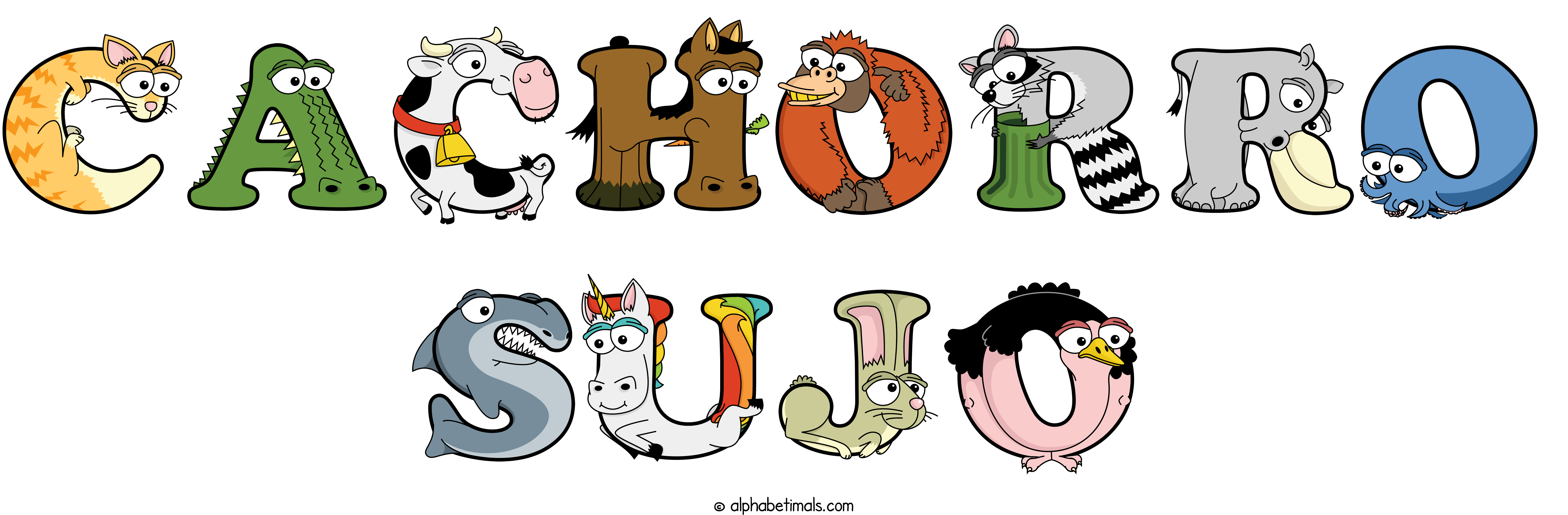 Alphabetimals