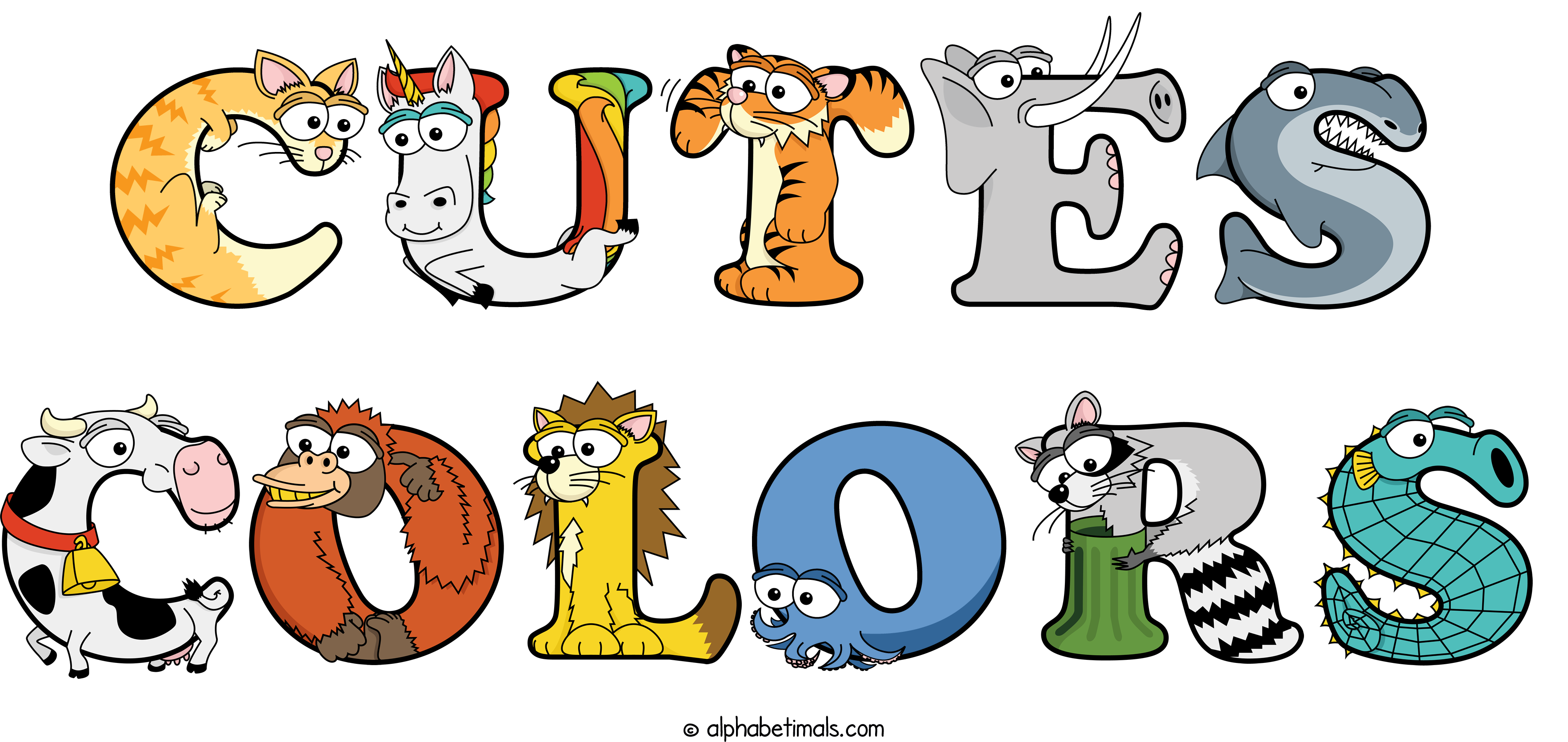 Alphabetimals