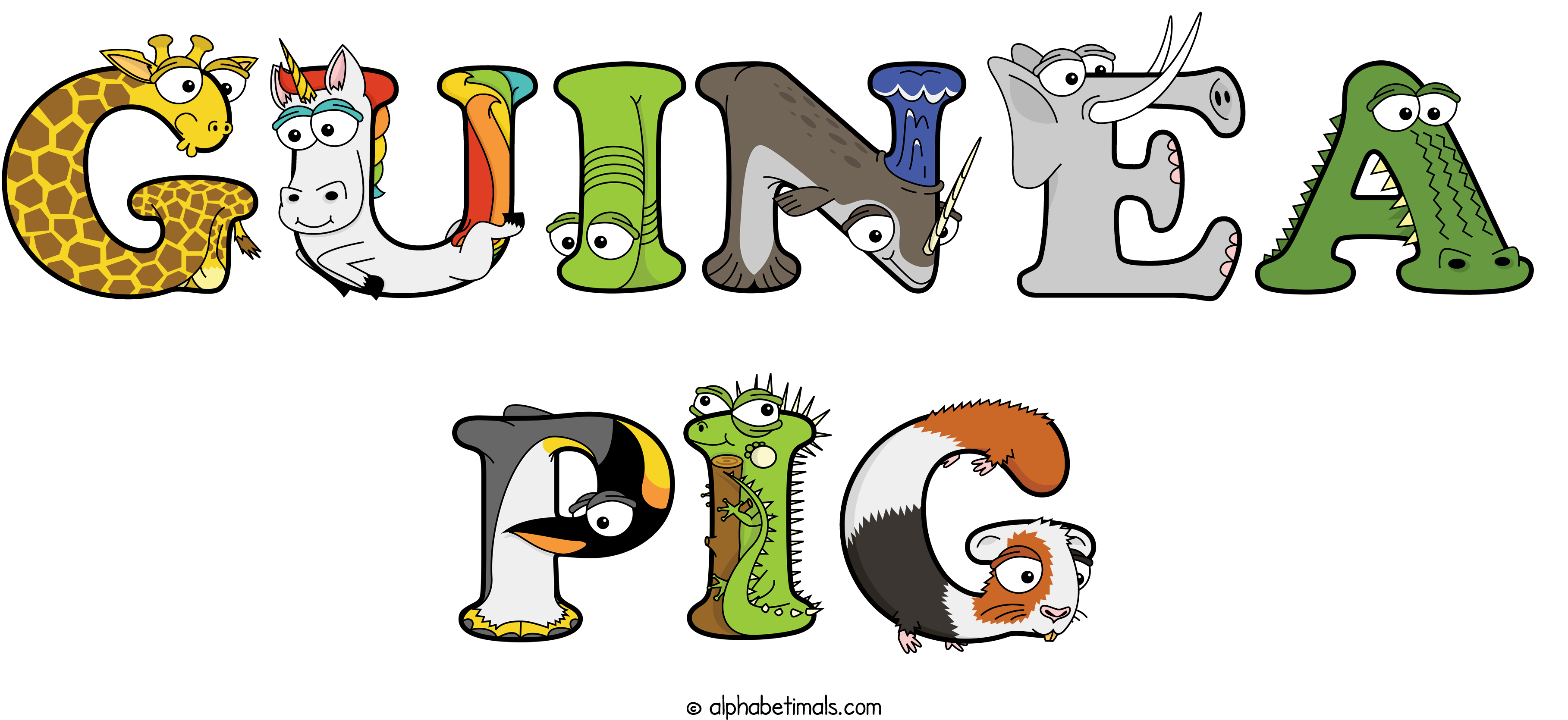 Alphabetimals