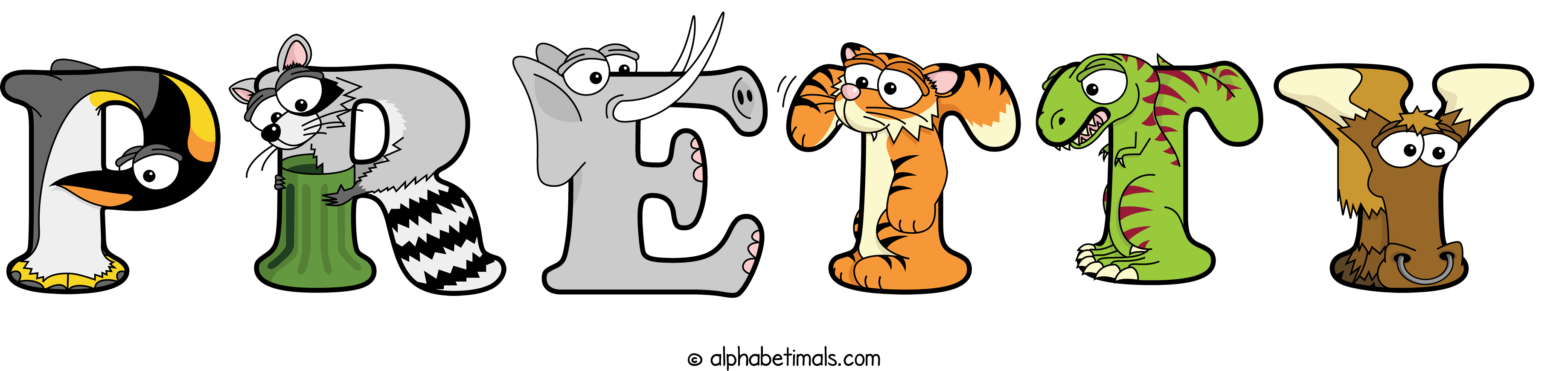 Alphabetimals