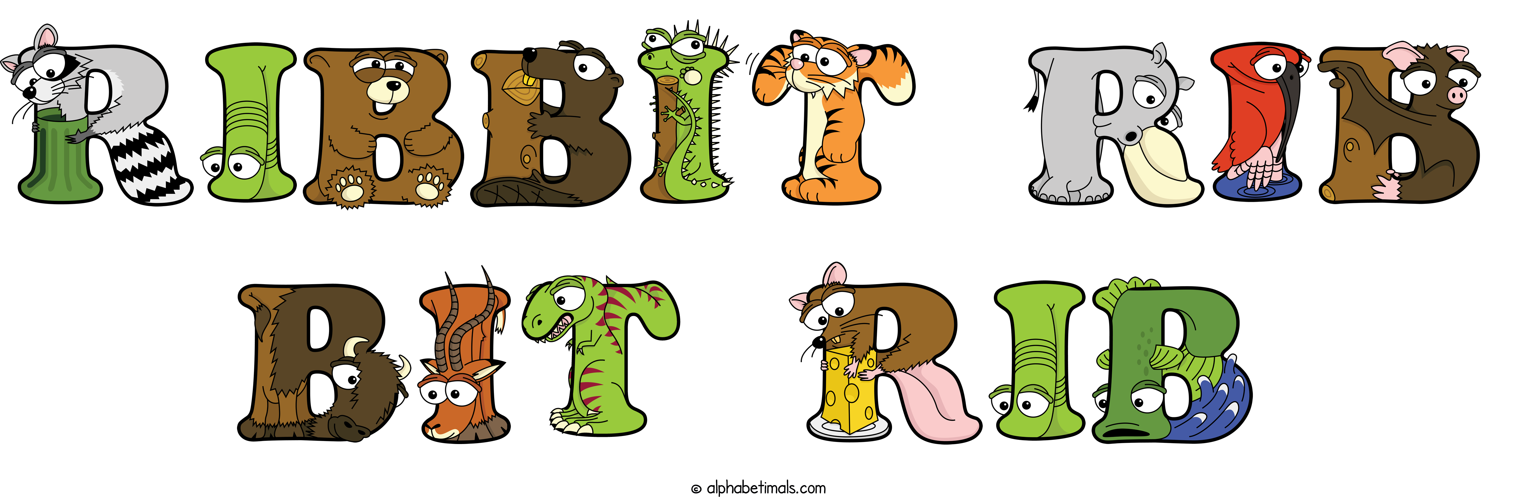 Alphabetimals