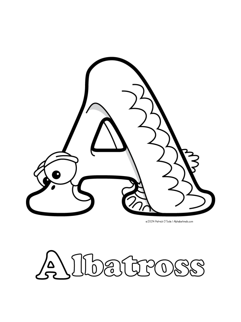 free coloring pages Archives | Alphabetimals