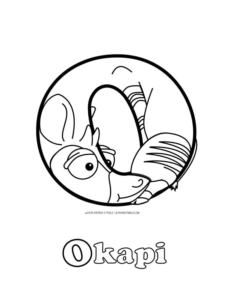 Letter O Animals Coloring Archives | Alphabetimals