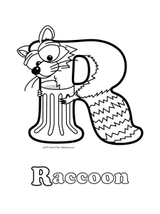 Free T. rex Coloring Page | Alphabetimals