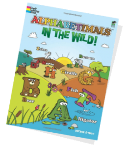 Alphabetimals Coloring Book Series for Kids | Alphabetimals