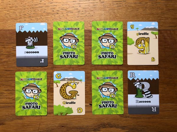 4-in-1 ABC Card Game for Kids | Alphabetimals