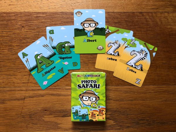 4-in-1 ABC Card Game for Kids | Alphabetimals