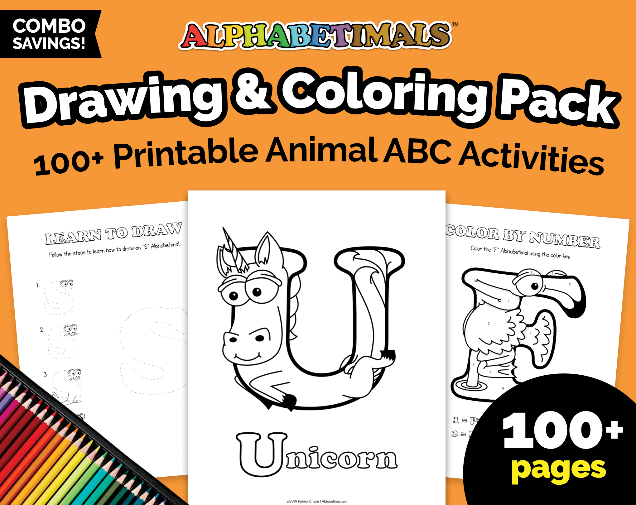 Premium Printable ABC Worksheets & Activities | Alphabetimals