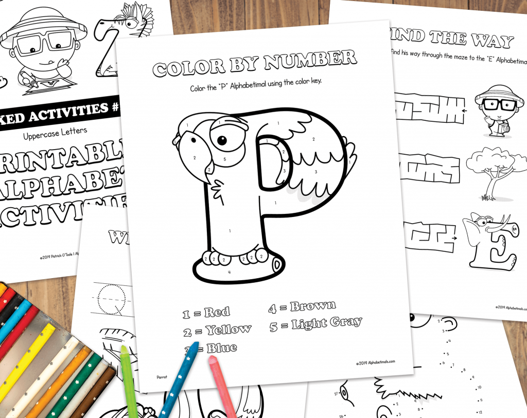 Free ABC Teaching Resources Printable Activities Alphabetimals
