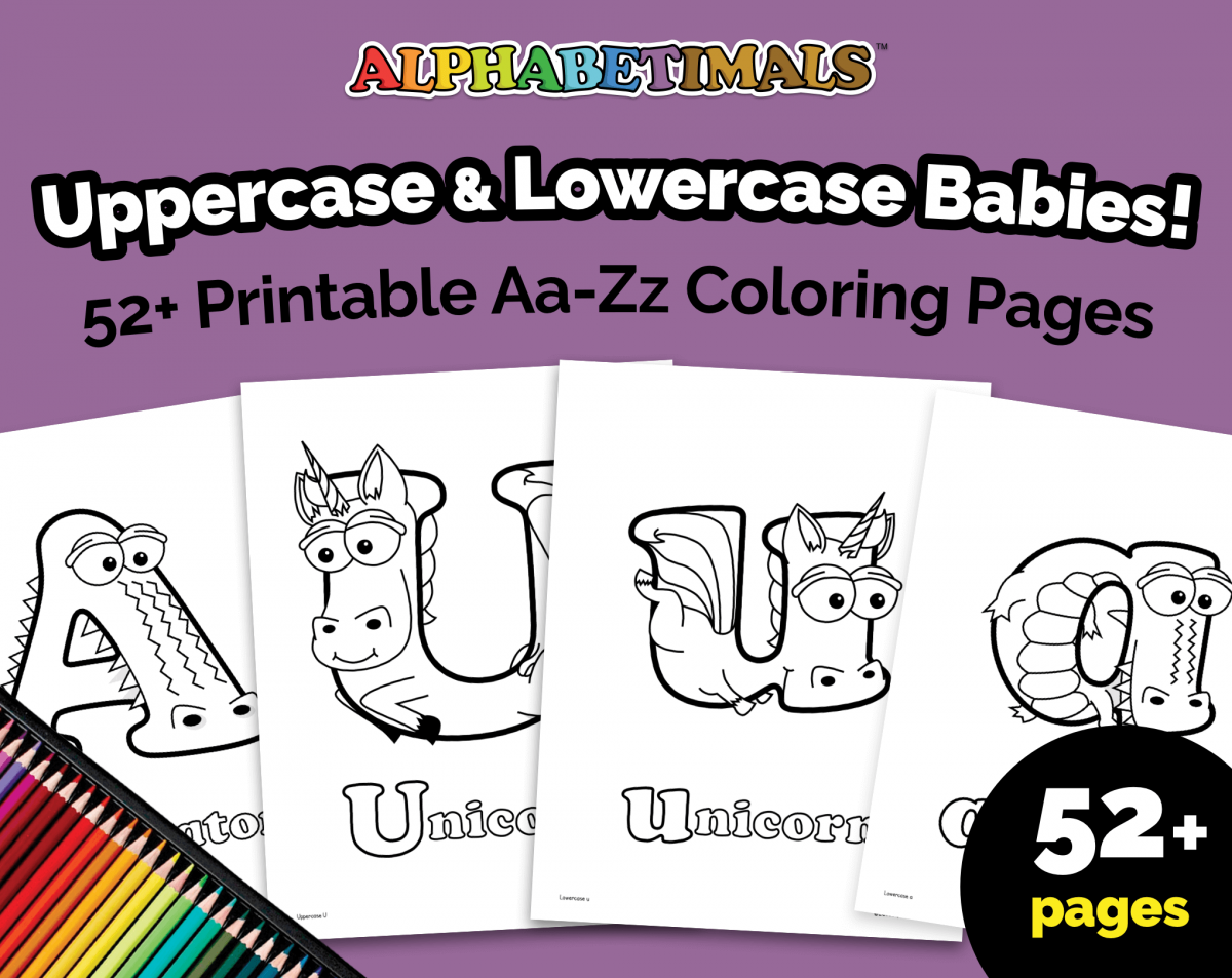 Premium Printable ABC Worksheets & Activities | Alphabetimals